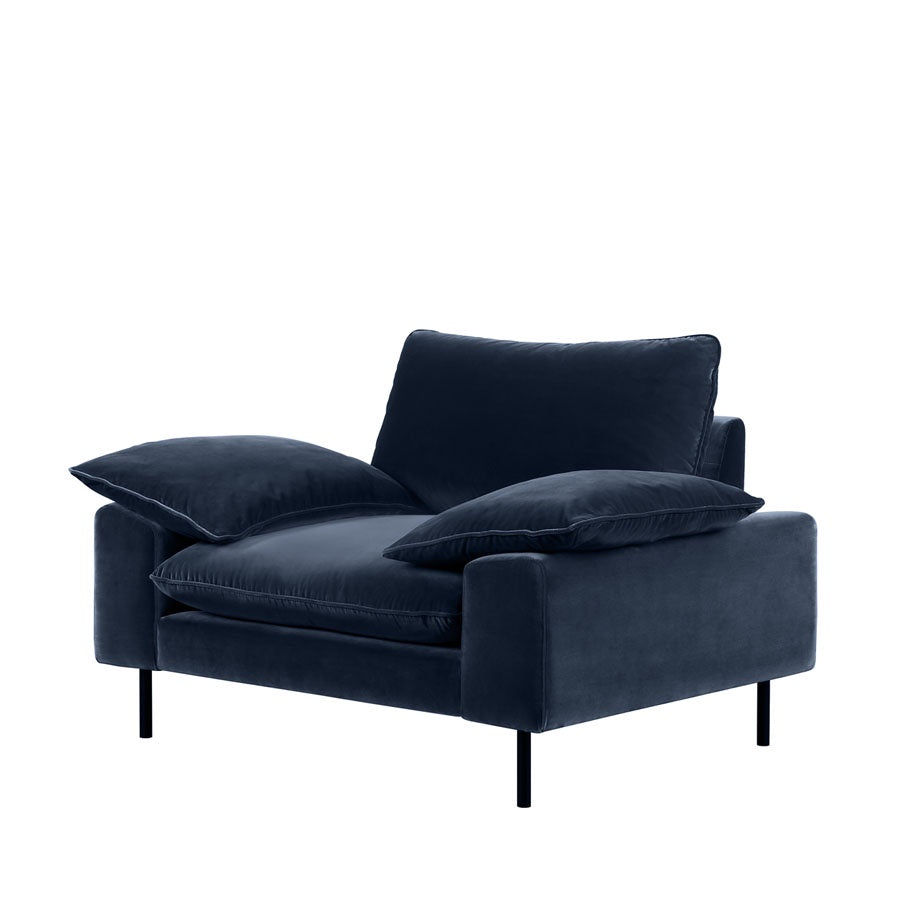 Sicily chair in lucca swallow – Stacks Furniture Store