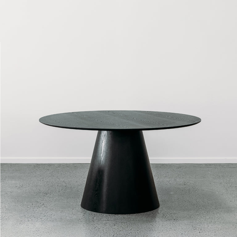 Alice round dining table in black |Stacks |Wellington – Stacks ...