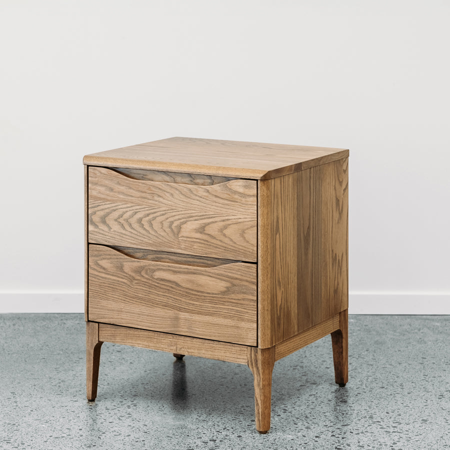 Ghost 2 drawer bedside |Stacks Furniture |Wellington – Stacks Furniture ...
