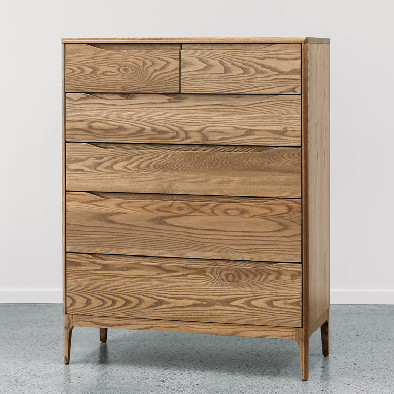 Ghost 6 drawer chest | Stacks Furniture |Wellington – Stacks Furniture ...