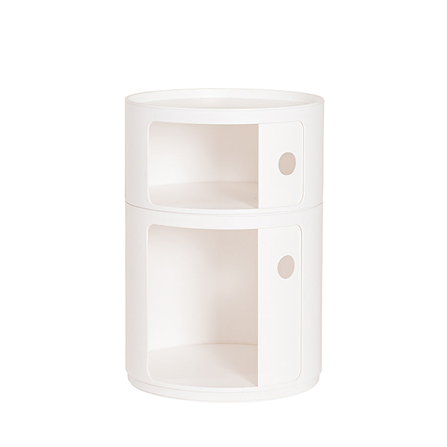 Barrel side table in white |Stacks |Wellington – Stacks Furniture Store