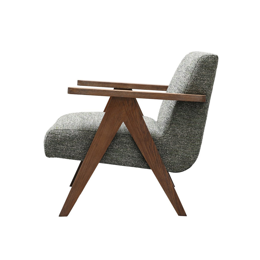 Draper armchair in green |Stacks |Wellington – Stacks Furniture Store