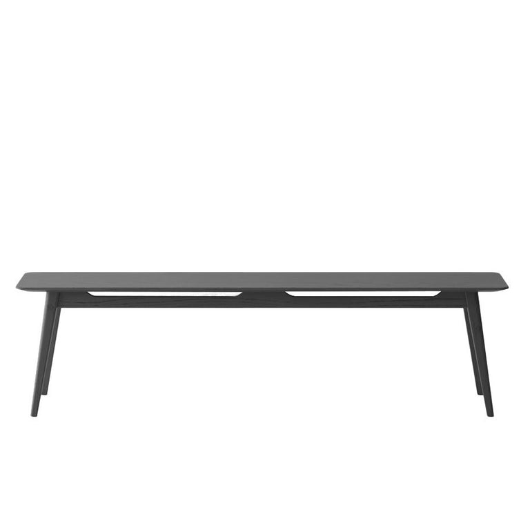 Kaishama bench seat in black |Stacks |Wellington – Stacks Furniture Store