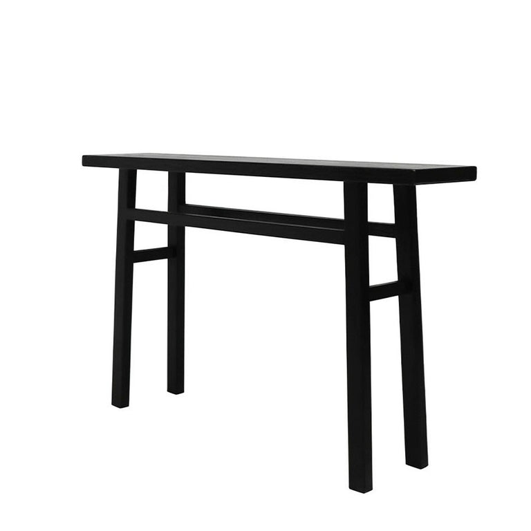 Parq long console table in black | Stacks Furniture | Wellington ...