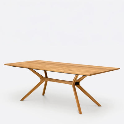 Beckett solid oak dining table | Stacks | Wellington – Stacks Furniture ...
