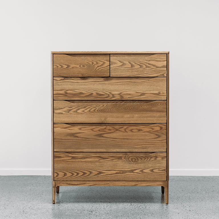 Ghost 6 drawer chest | Stacks Furniture |Wellington – Stacks Furniture ...