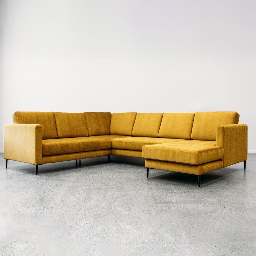 Monterey 3 Piece Sofa - Magma Dijon |Stacks Furniture |Wellington ...