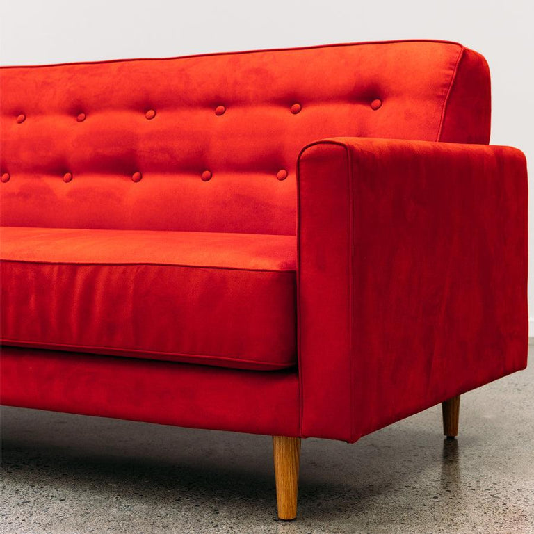 Ventura 2.5s seat Sofa-Macrosuede Ferrari|Stacks Furniture|Wellington ...