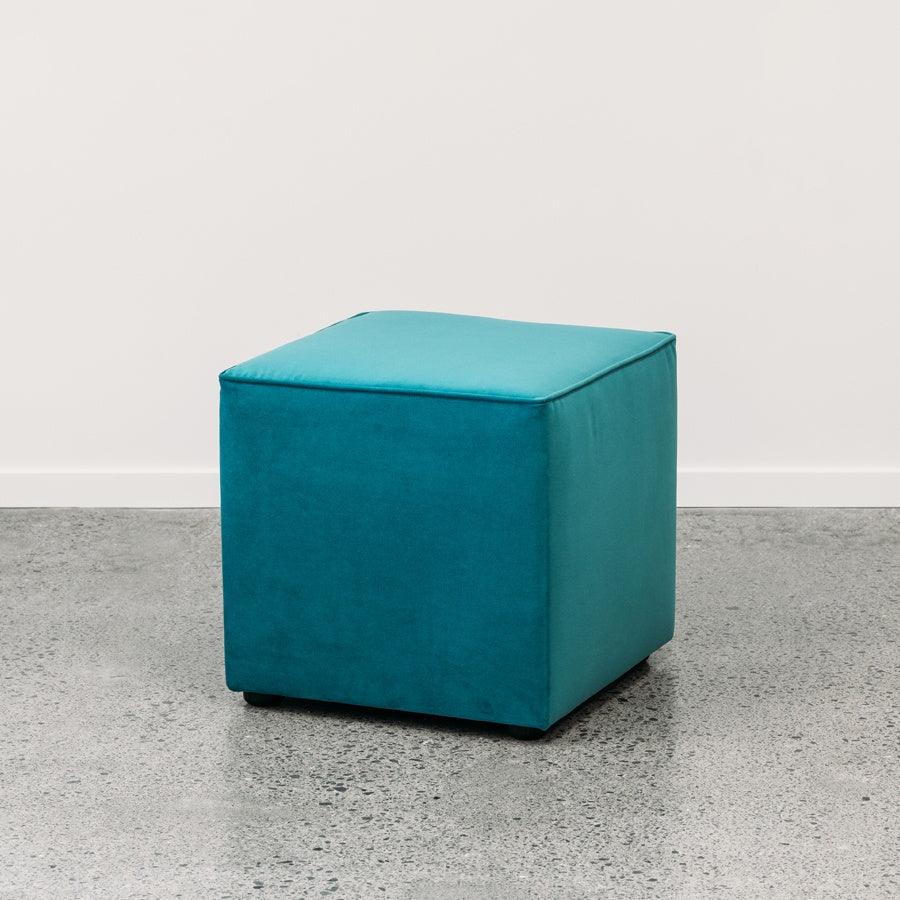 Square Ottoman in novara jungle|Stacks Furniture |Wellington – Stacks ...