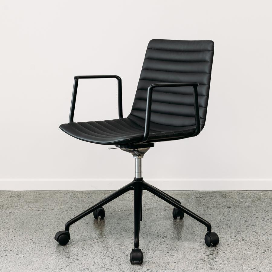 Hugo office chair in black|Stacks Furniture|Wellington – Stacks ...