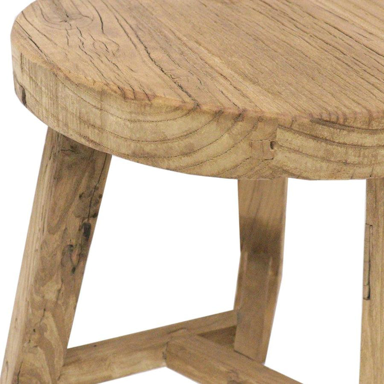 Parq Stool - Natural Round | Stacks Furniture | Wellington – Stacks ...